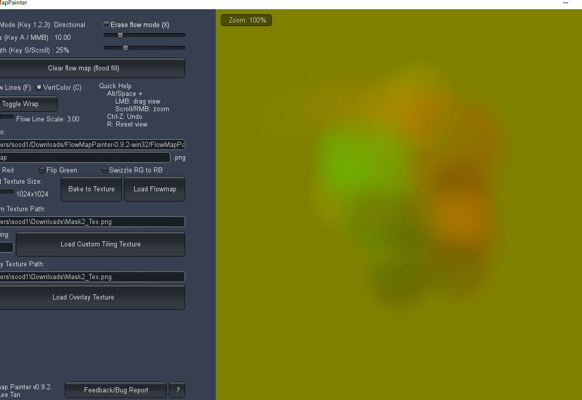 【Unity】フローマップを作成できるFLOWMAP PAINTERの紹介 - 武0武/blog