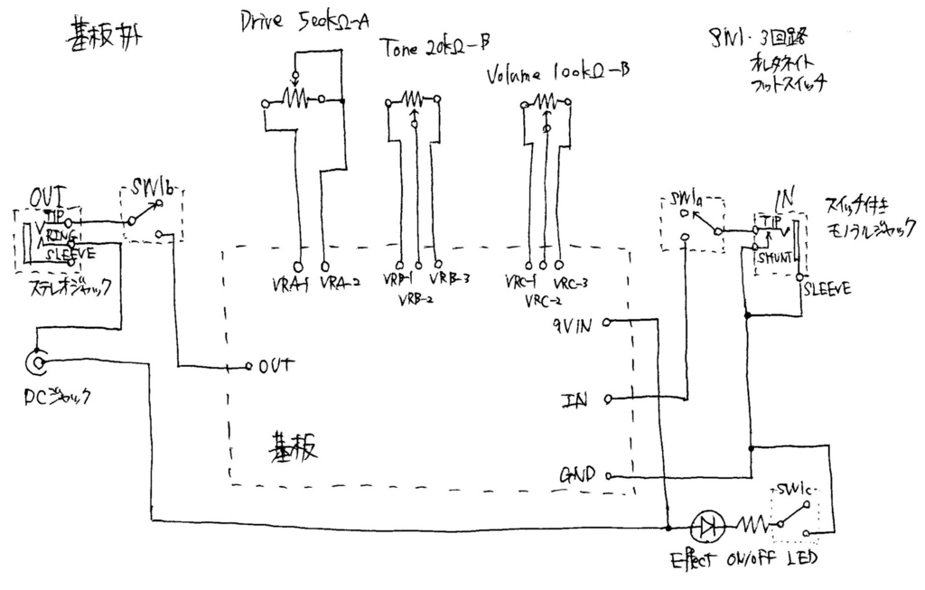 エフェクター TS-9 3. 試作基板設計 組み込み編 - CCWO Embedded Space