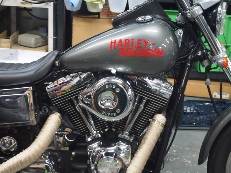 ’02/FXDL オールペイント （ ショベル FXS チャコールシルバー ローライダー ） - CHICS blog