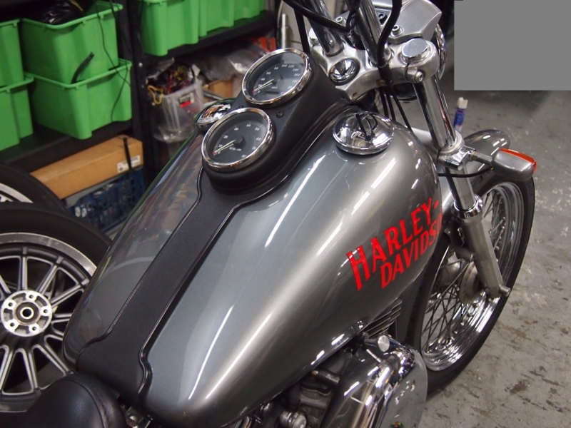 ’02/FXDL オールペイント （ ショベル FXS チャコールシルバー ローライダー ） - CHICS blog