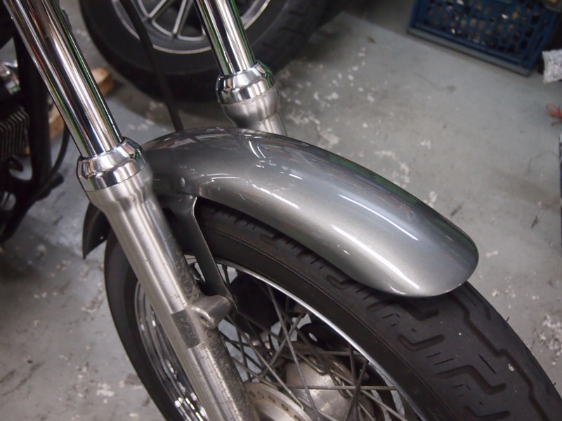 ’02/FXDL オールペイント （ ショベル FXS チャコールシルバー ローライダー ） - CHICS blog