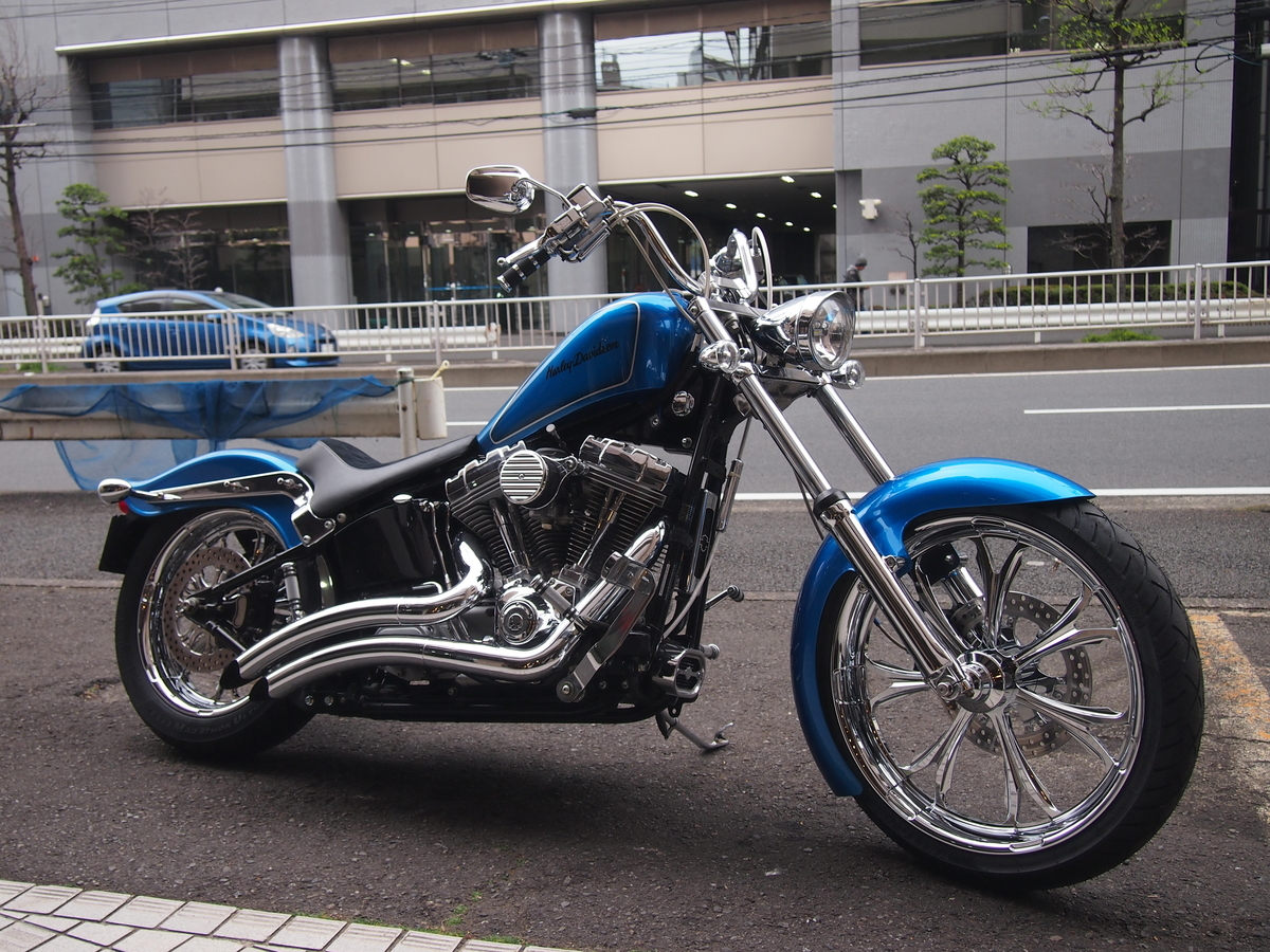 2005 FXST Wheel Custom Performance Machine Paramount 21"&18" Wheels ...