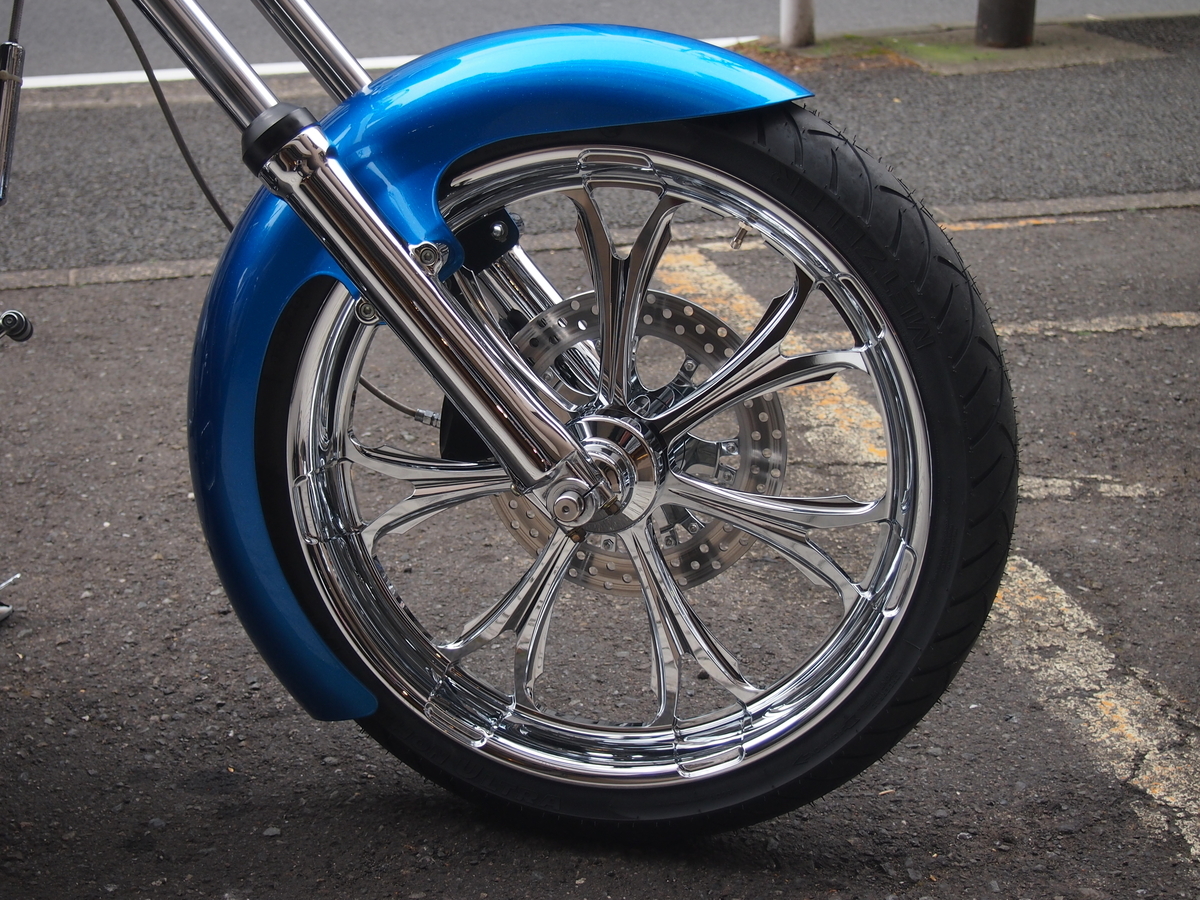 2005 FXST Wheel Custom Performance Machine Paramount 21"&18" Wheels ...