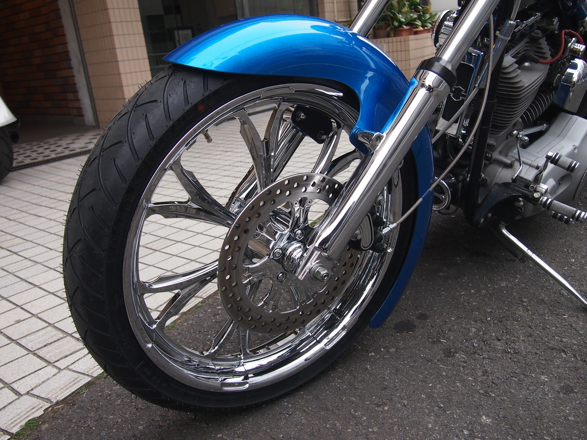 2005 FXST Wheel Custom Performance Machine Paramount 21"&18" Wheels ...