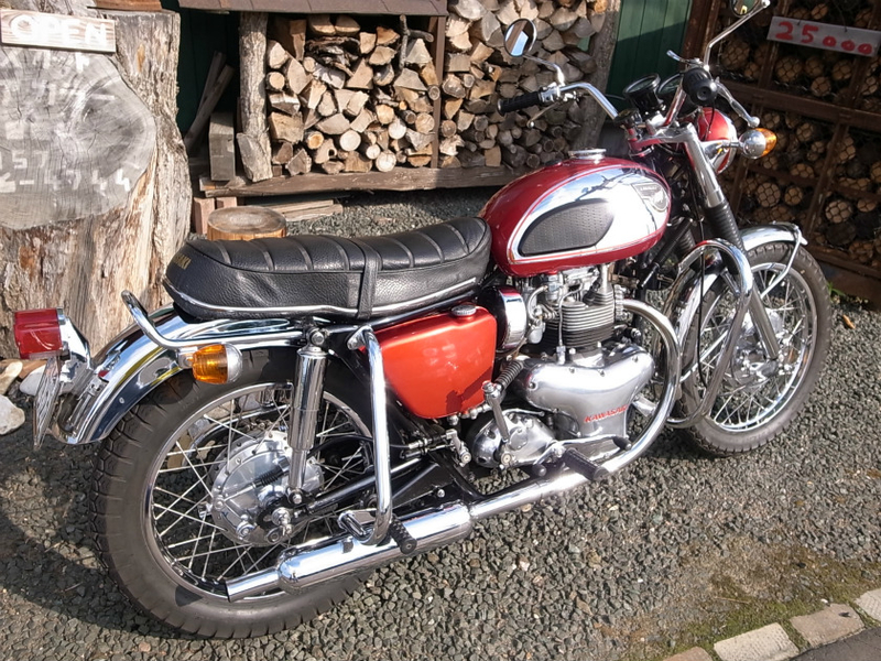 KAWASAKI W1S - COOPER-S diary