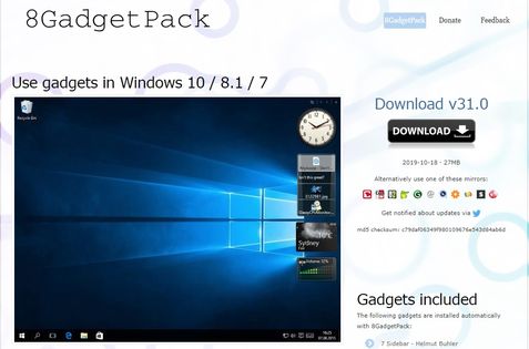 8gadgetpack Windows 11
