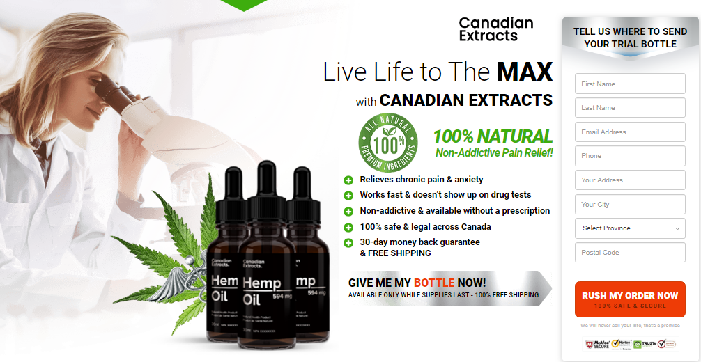 Canadian Extracts Hemp Oil Canada (CA) -Price & Reviews? - Canadian ...