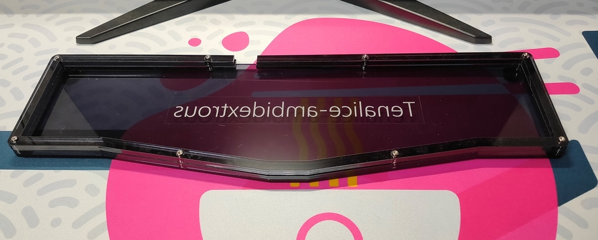 "Tenalice-ambidextrous"のアクリル積層ケースについて - Cerbekos × Keyboard