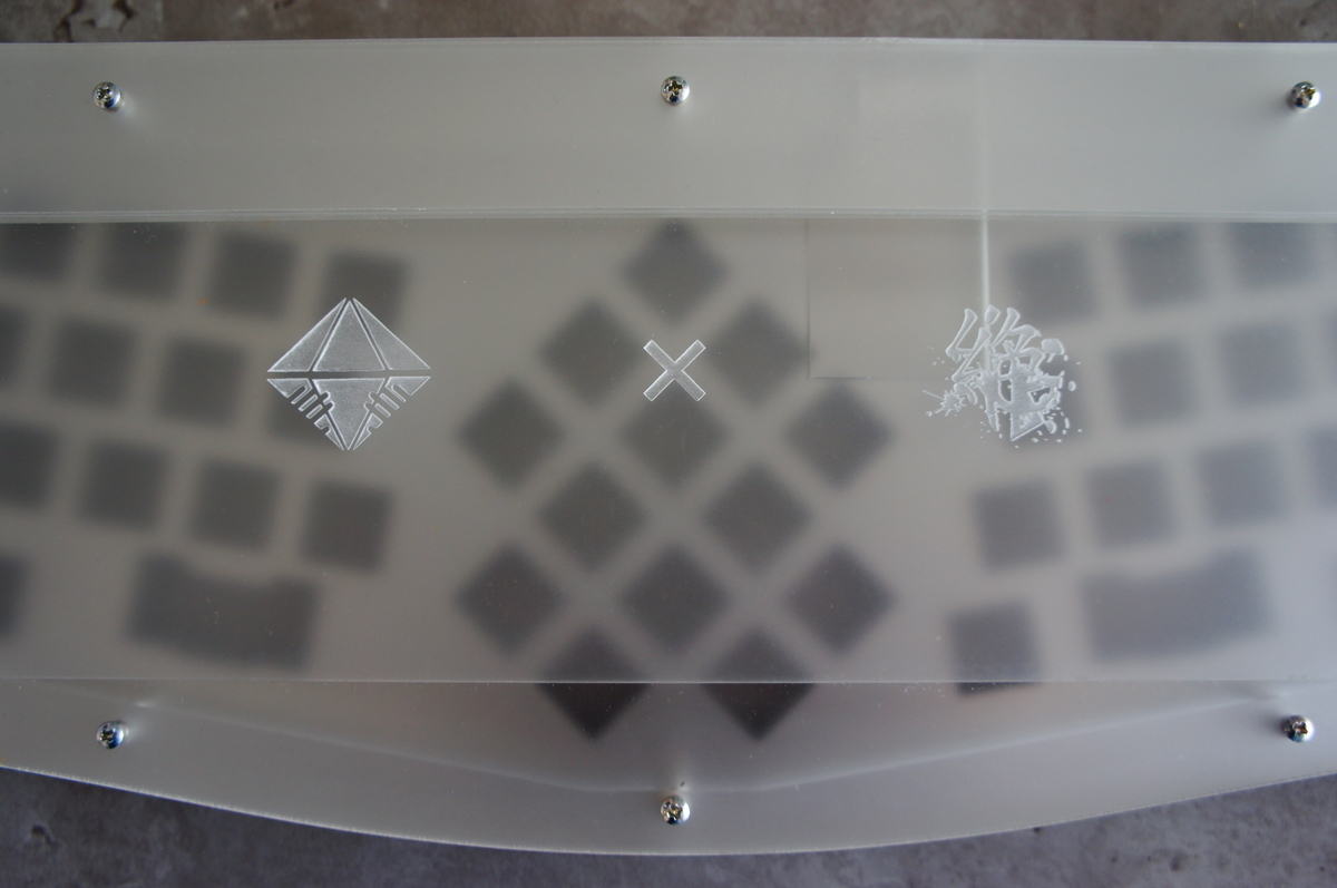 ”Tenalice-ambidextrous Ver2”向けアクリル積層ケースについて - Cerbekos × Keyboard