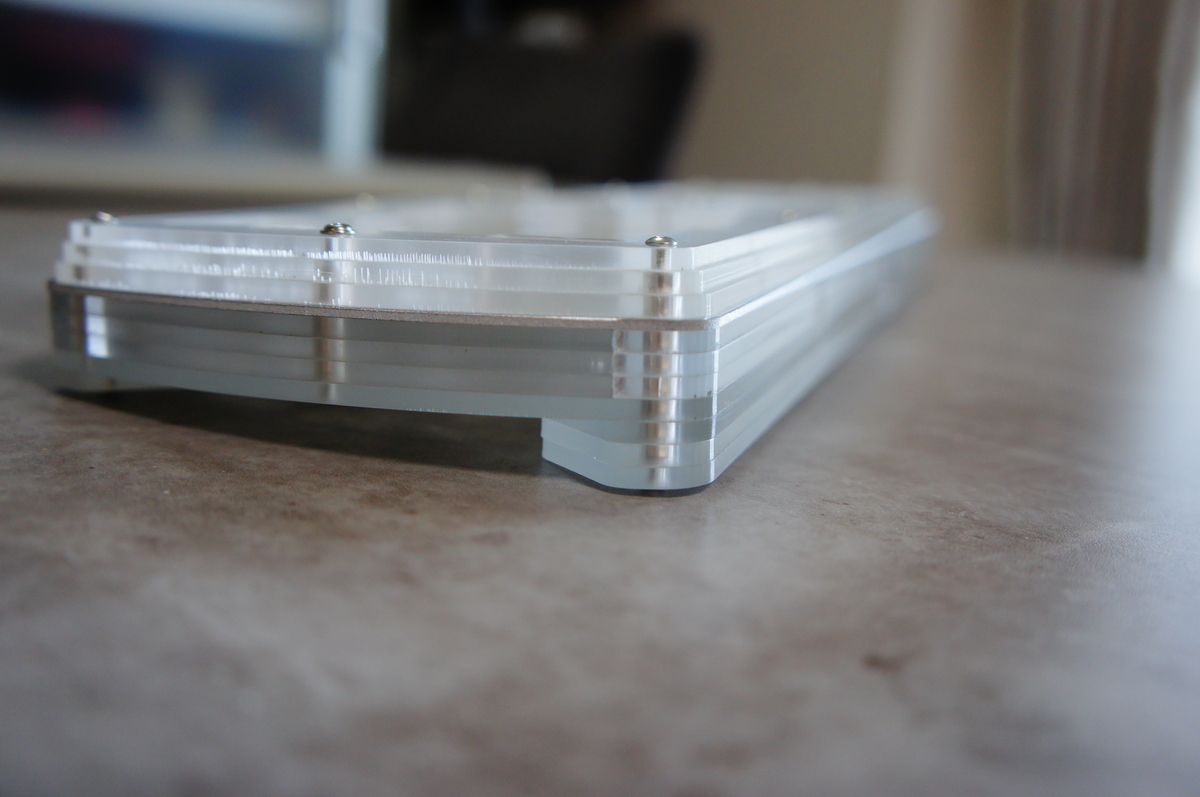 ”Tenalice-ambidextrous Ver2”向けアクリル積層ケースについて - Cerbekos × Keyboard