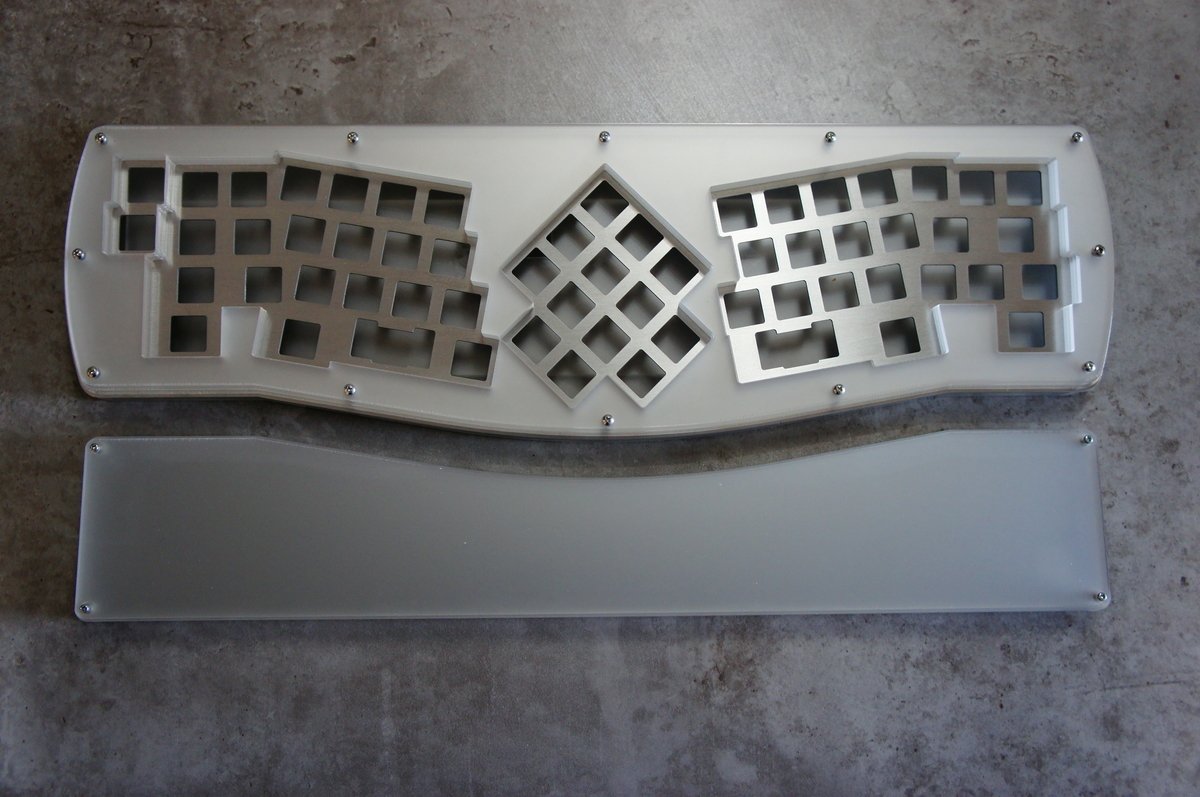 ”Tenalice-ambidextrous Ver2”向けアクリル積層ケースについて - Cerbekos × Keyboard