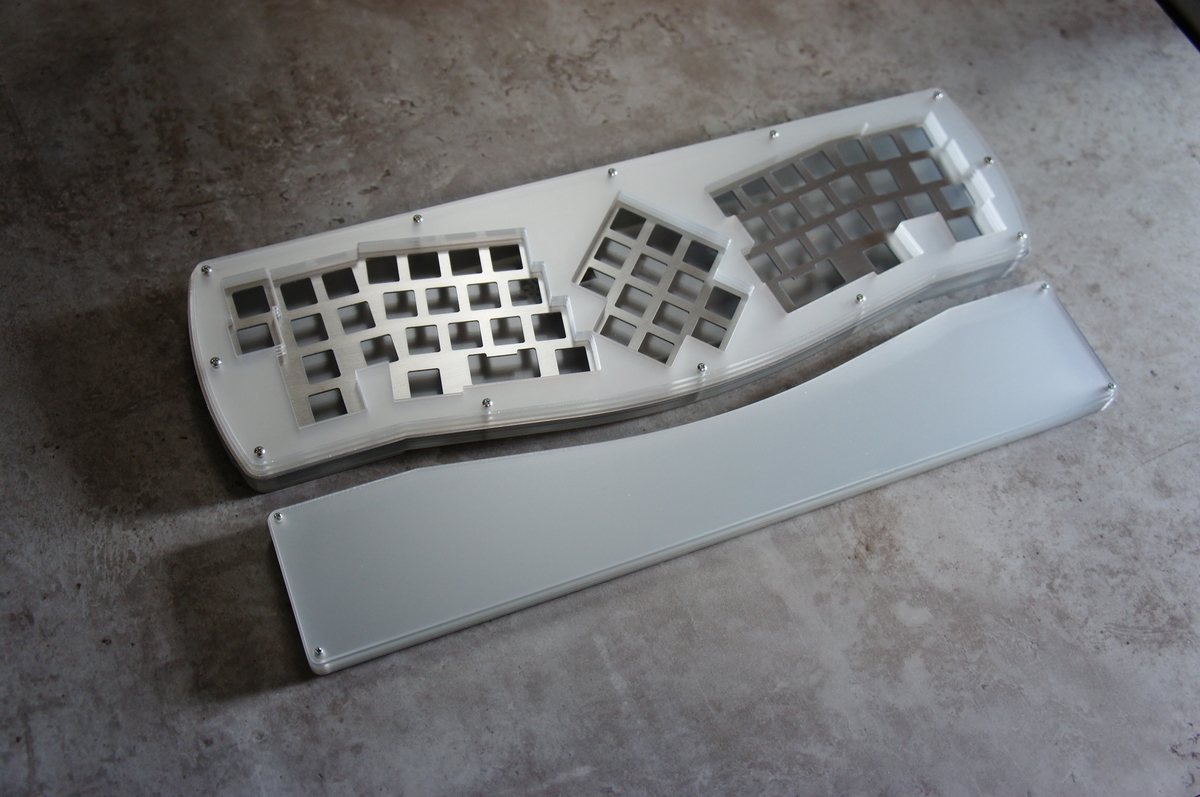 ”Tenalice-ambidextrous Ver2”向けアクリル積層ケースについて - Cerbekos × Keyboard