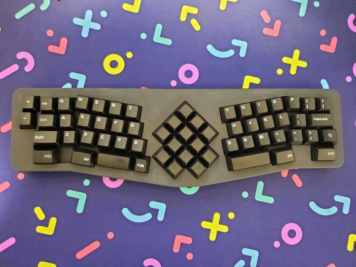 Tenalice-ambidextrousの3Dプリントケースについて - Cerbekos × Keyboard