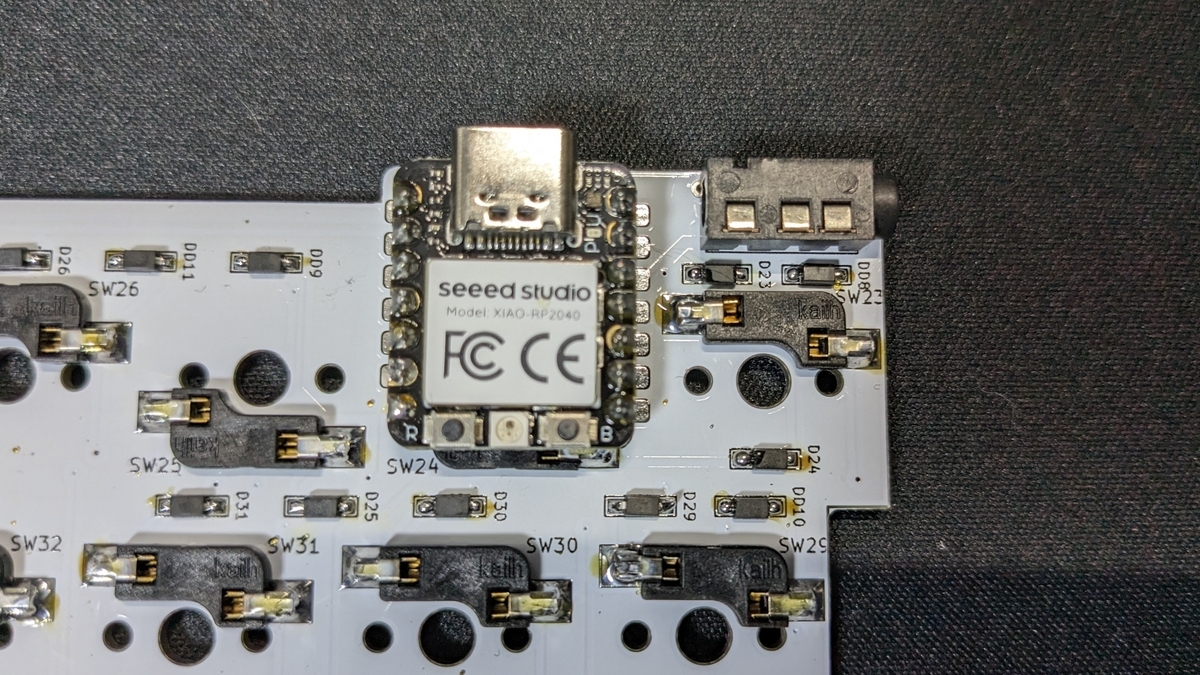 分割⇔一体型40%キーボード「Maglit40」～ビルドガイド～ - Cerbekos × Keyboard