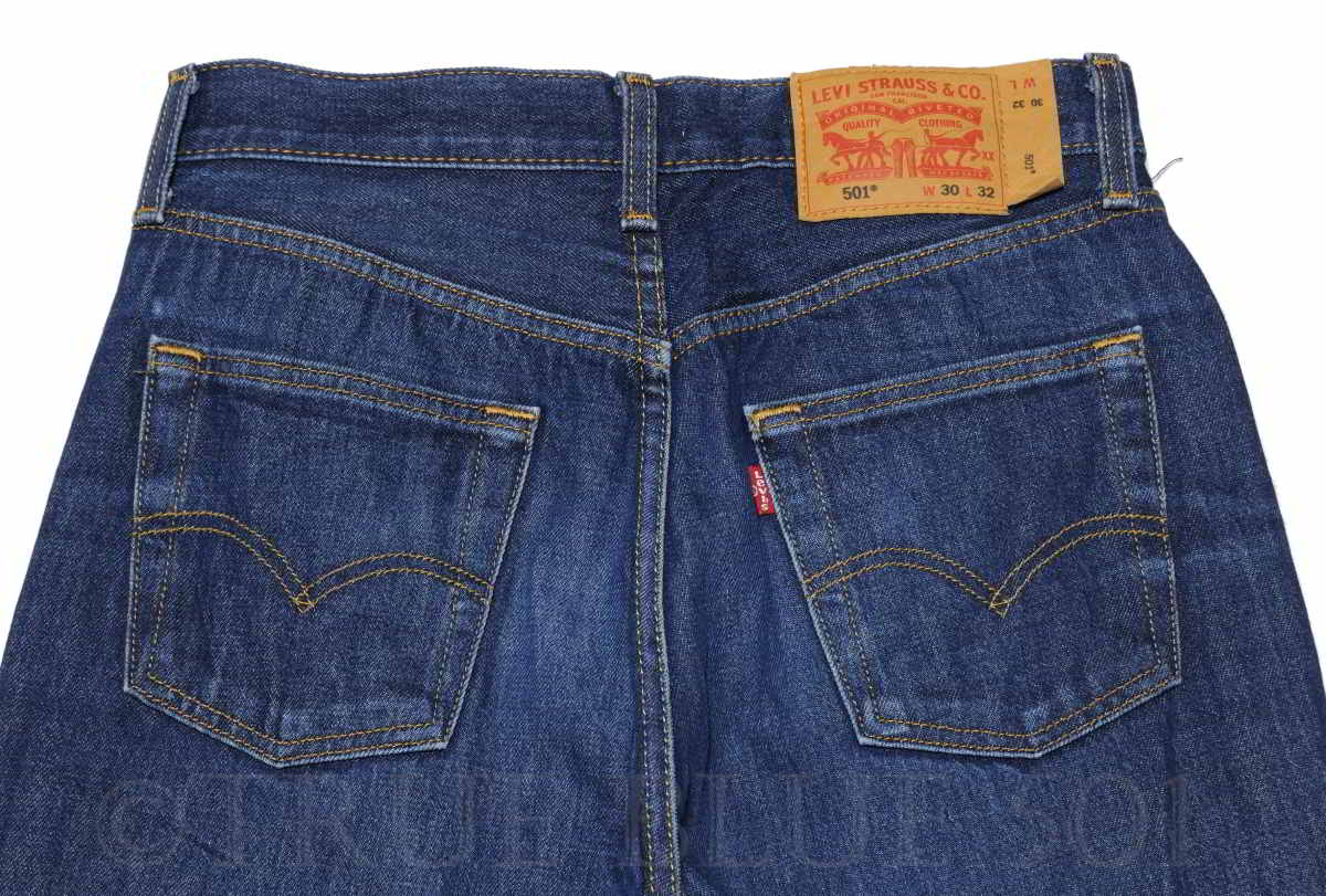 Levi's 00501-0000 SHRINK-TO-FIT 色落ちレポート 穿き込み1年6か月 洗濯5回 - TRUE BLUE 501