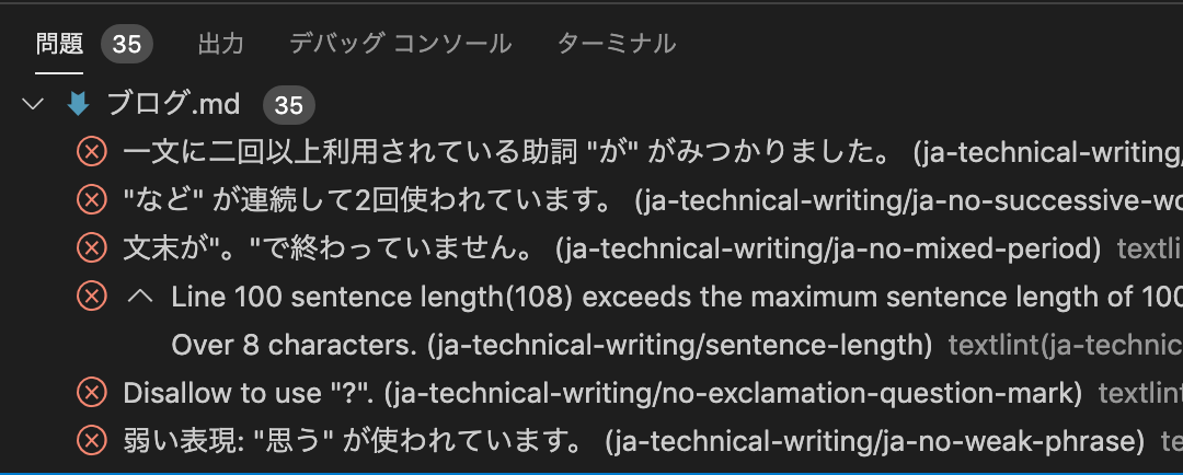 Vs Codeでtextlintを導入してみた Chikoblog