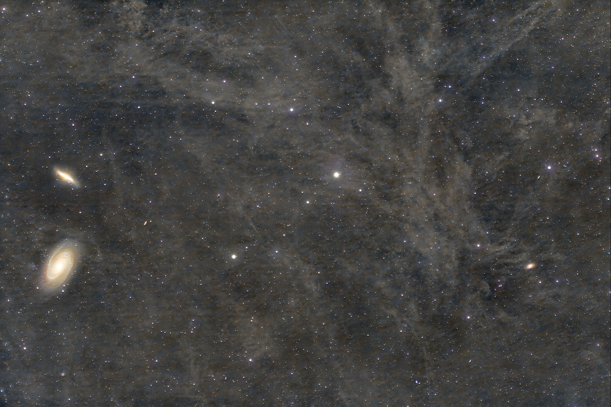 M81、M82＆IFNの撮影 - Chisakariの星狩り