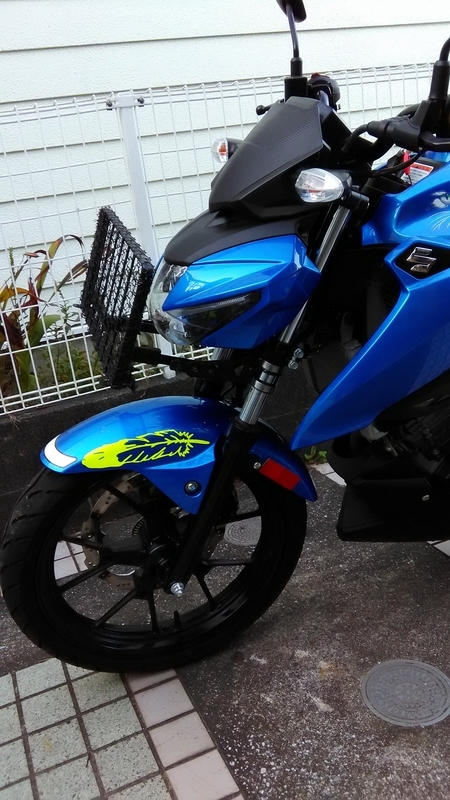 GSX-S125 カスタム ヘッドライト ガード customized headlight guard - Chugokubike ...