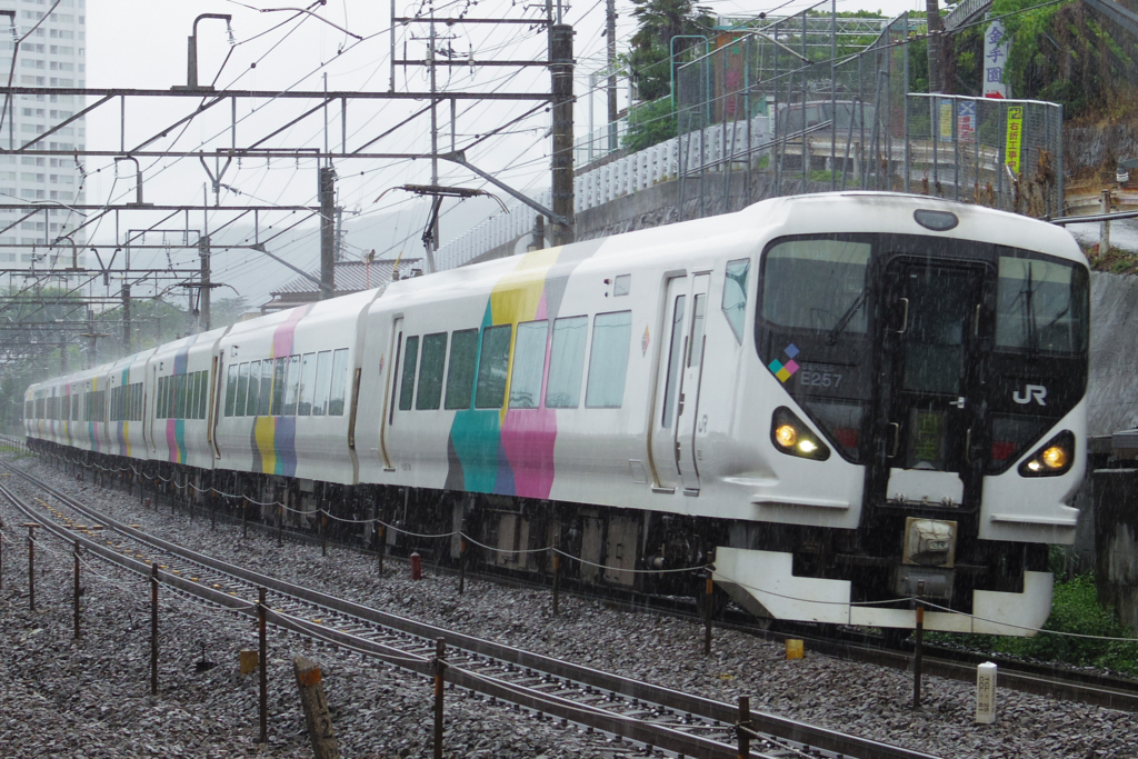 7/5 E257系M-109編成疎開回送【中央線撮影記#27】 - ひがなり雑記帳