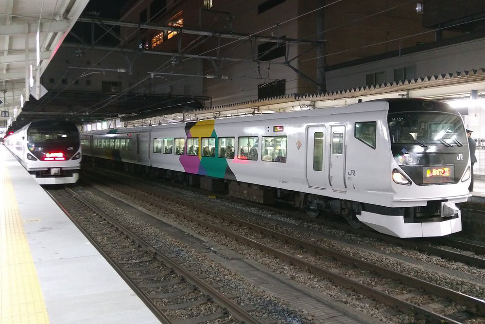 1/29 E257系M-107編成があずさ運用に復帰【中央線撮影記#84】 - ひがなり雑記帳