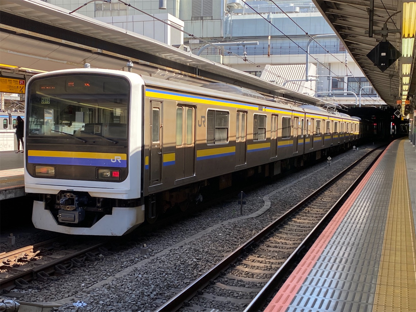 4/26 209系2100番台C615編成 臨時回送（OM出場？） - あるふぉの落書き帳