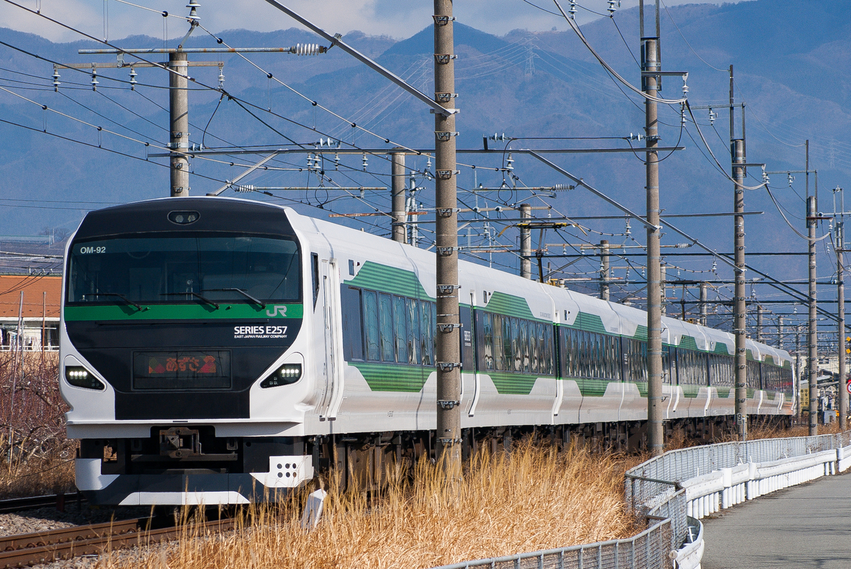 中央線お手軽撮影地#31 春日居町～石和温泉 - 山梨県内お立ち台ガイド…？