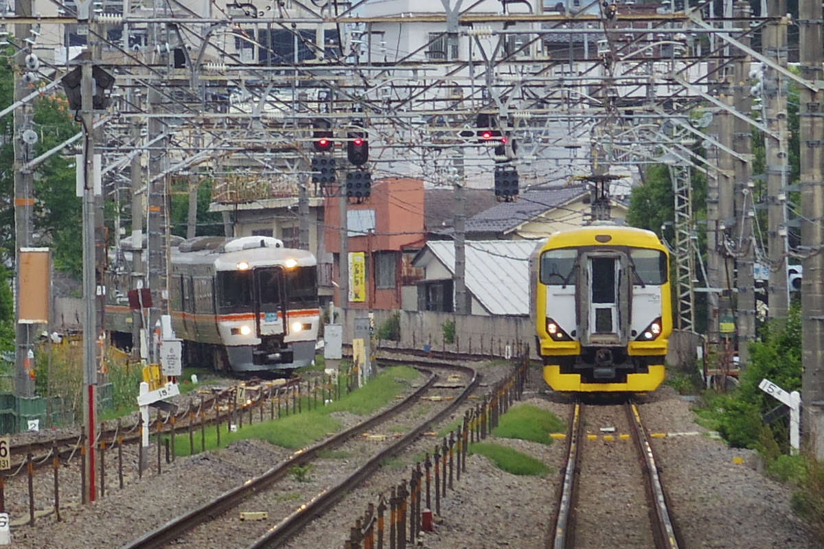 中央東線臨時列車の思い出#2 E257系500番台NB-12編成「かいじ186号」（平成30年春） - あるふぉの落書き帳