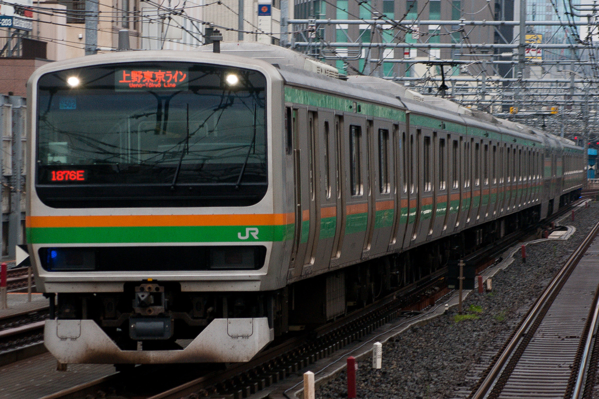 令和元年夏 上野東京ライン撮影記#1（E231系・251系） - ひがなり雑記帳