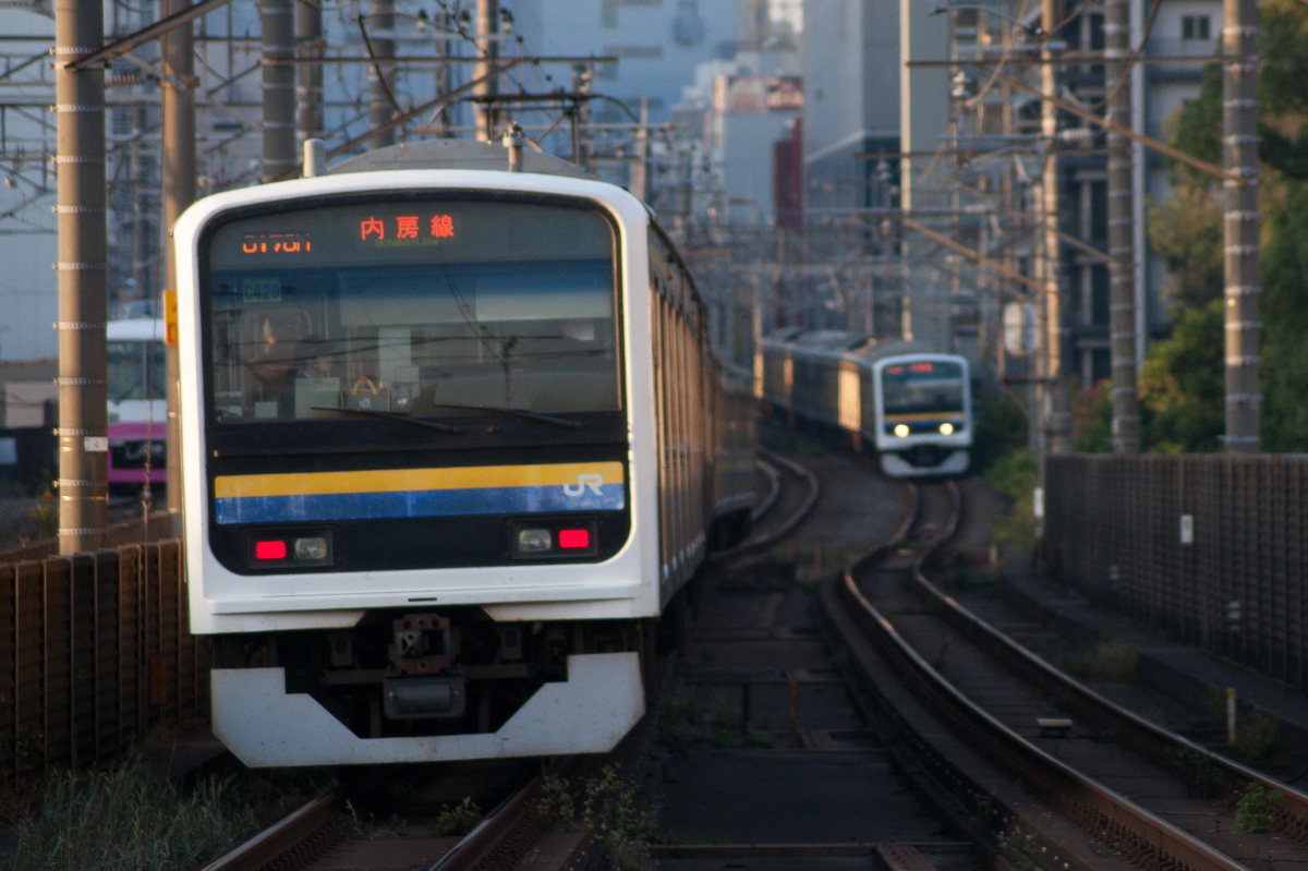 外房線撮影記#5 日が短くてもアレかもね【209系・E217系・E235系】 - ひがなり雑記帳