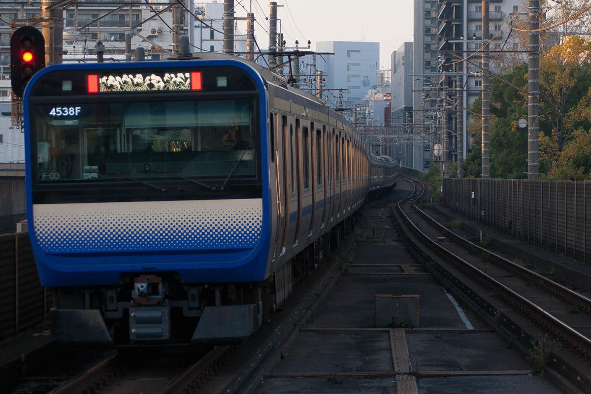 外房線撮影記#5 日が短くてもアレかもね【209系・E217系・E235系】 - ひがなり雑記帳