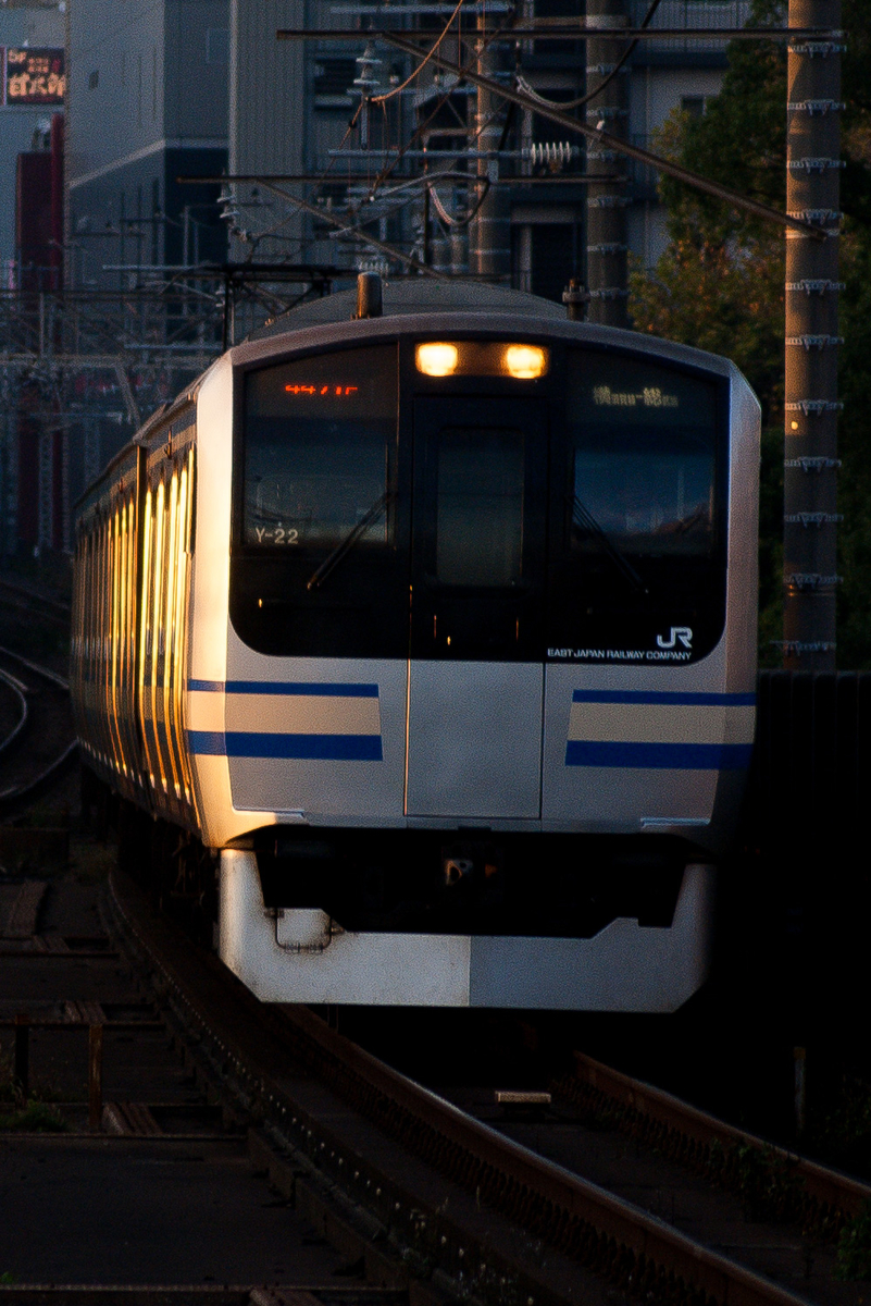 外房線撮影記#5 日が短くてもアレかもね【209系・E217系・E235系】 - ひがなり雑記帳