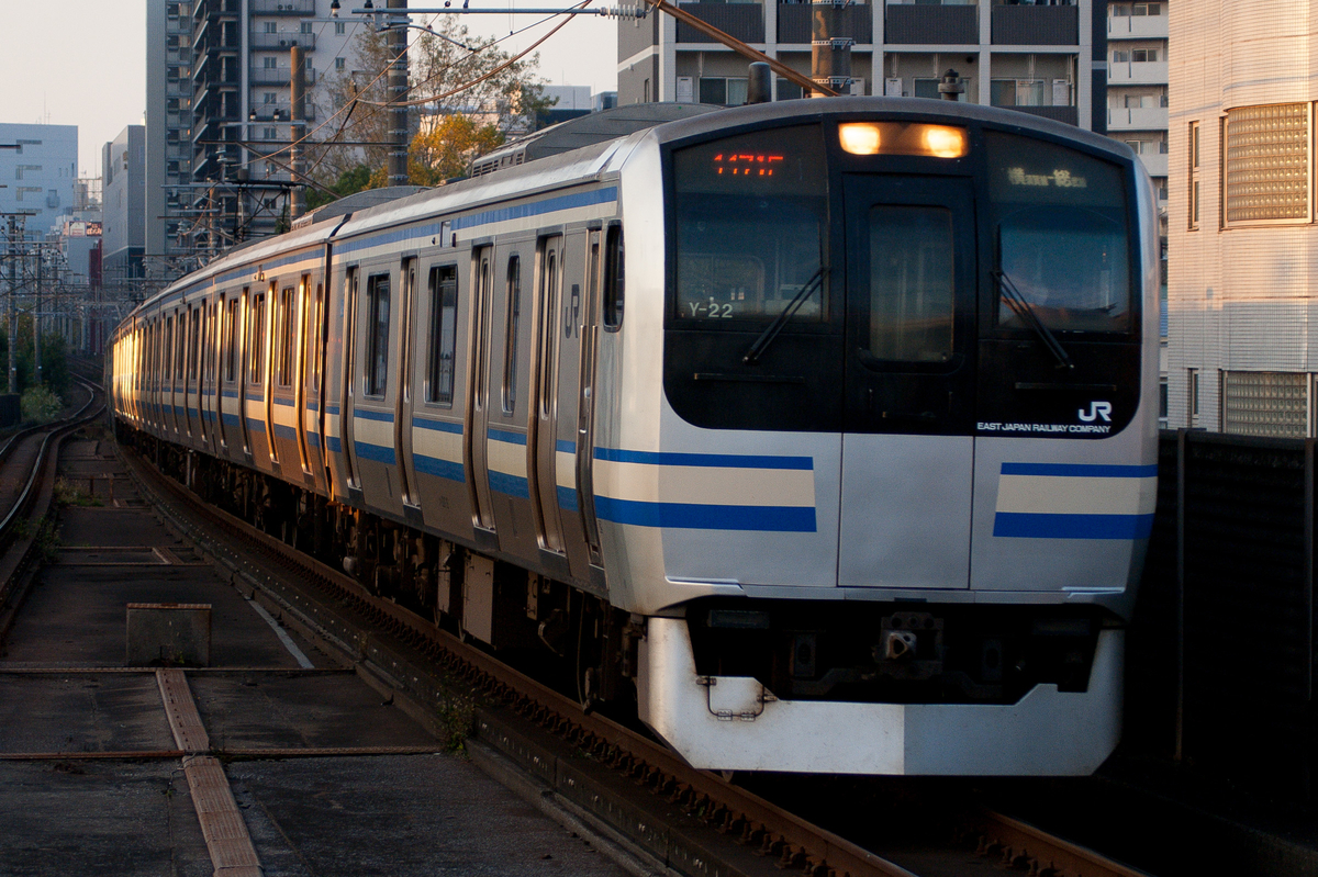 外房線撮影記#5 日が短くてもアレかもね【209系・E217系・E235系】 - ひがなり雑記帳