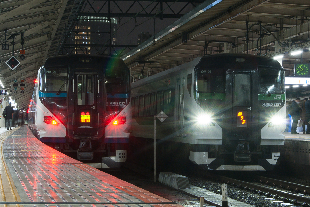 中央線が好きだから。中央線夜練編。209系1000番台・E257系かいじ（没）・E353系はちおうじ・通勤快速。 - ひがなり雑記帳