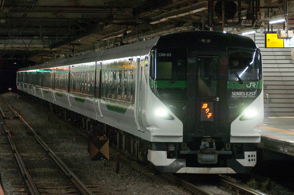 縦横無尽に今日も各地を大爆走！E257系5000番台全編成の記録（第一陣だよ） - ひがなり雑記帳