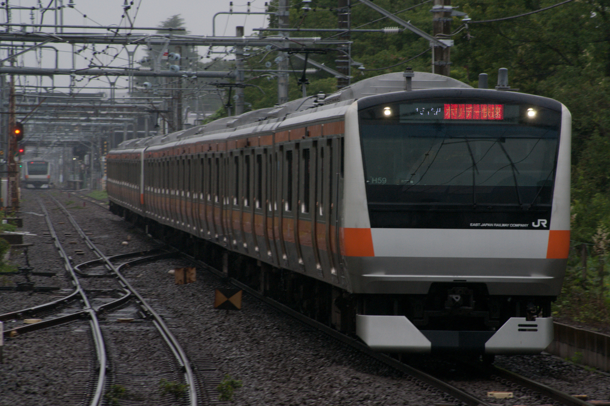令和元年夏の中央・青梅線撮影記。209系1000番台トタ82編成代走・ホリデー快速・E257系富士回遊。帰り道のE259系（旧塗装） - ひがなり雑記帳