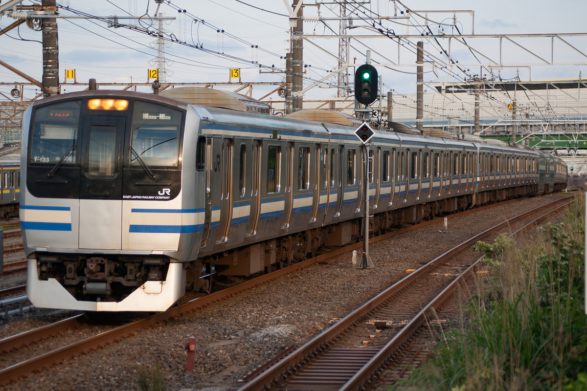 総武快速線撮影記。お休み中の255系・E259系。成田エクスプレス・E257系500番台新宿さざなみ・E217系快速等。 - ひがなり雑記帳