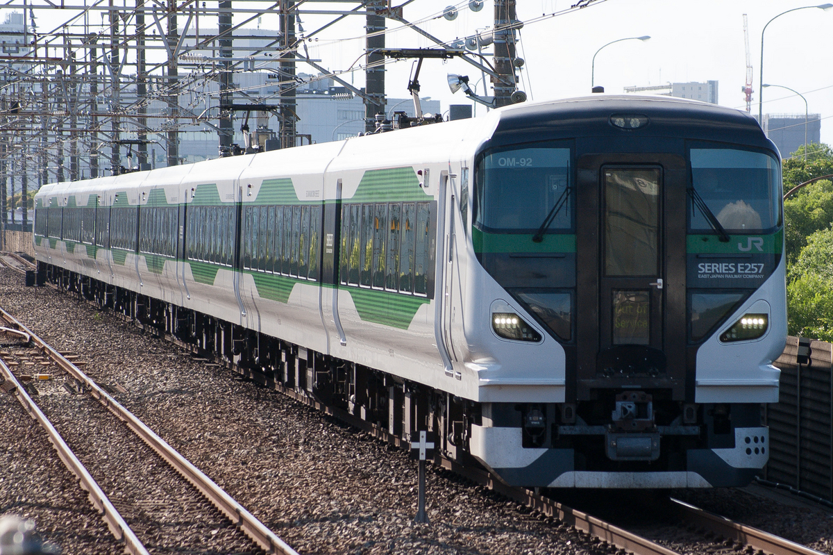 6/4 京葉線試運転と武蔵野線。E257系5000番台幕張常駐説。廃車回送当日の255系と私。 - ひがなり雑記帳