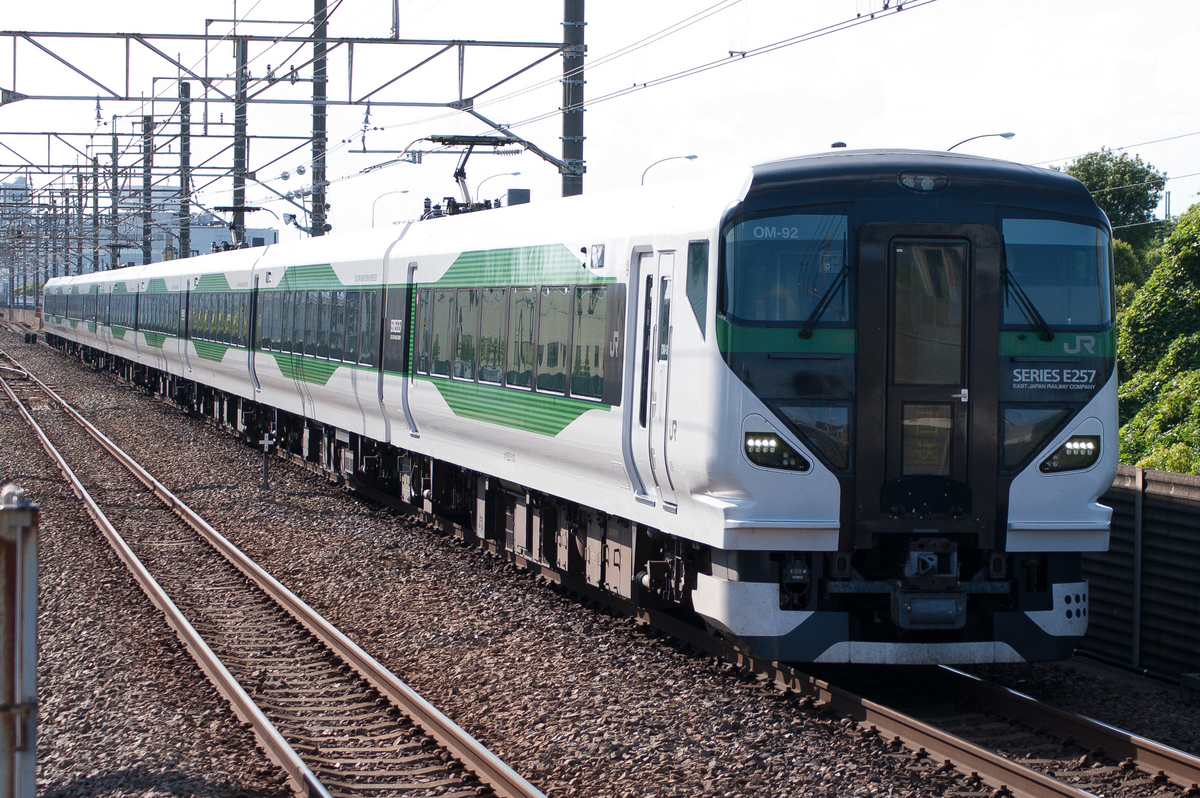 6/4 京葉線試運転と武蔵野線。E257系5000番台幕張常駐説。廃車回送当日の255系と私。 - ひがなり雑記帳