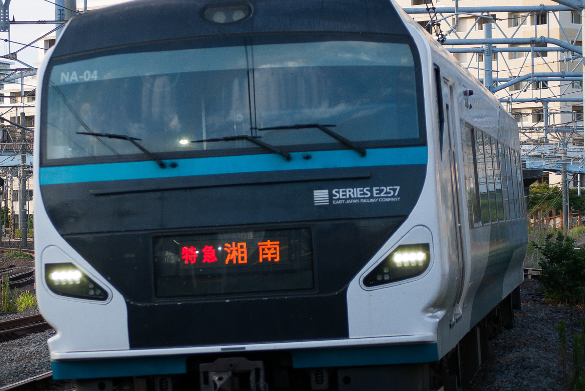 日が長い時期の特権ということで、E257系特急踊り子・湘南を撮ろう！無限E231系1000番台編。（東海道線撮影記） - ひがなり雑記帳