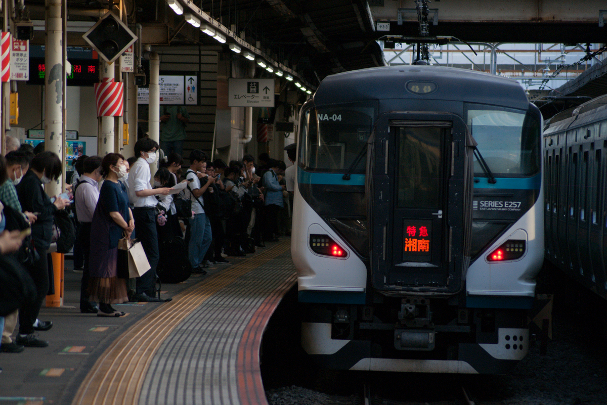 日が長い時期の特権ということで、E257系特急踊り子・湘南を撮ろう！無限E231系1000番台編。（東海道線撮影記） - ひがなり雑記帳