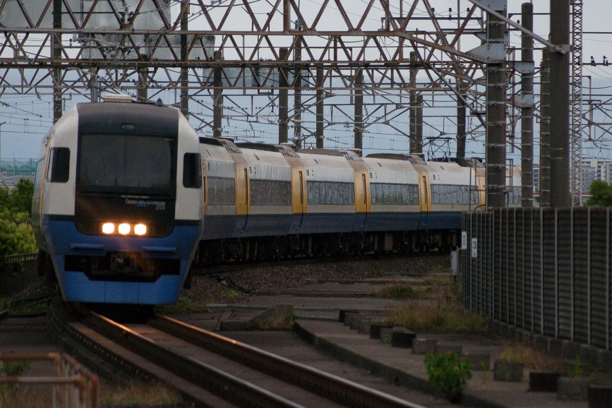 総武快速線撮影記（続き）。E257系臨時特急、E217系。京葉線の255系わかしお号も。 - ひがなり雑記帳