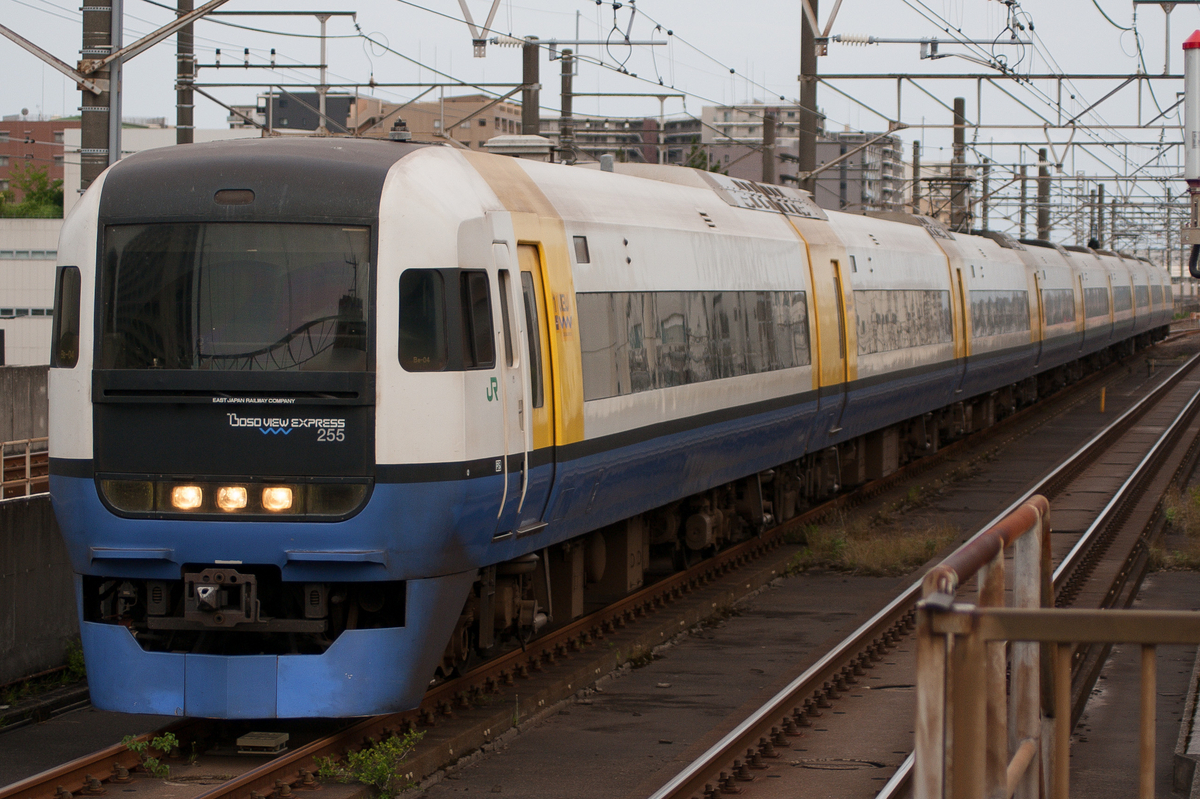 255系最後の1週間#4 255系回送ストーキング。ケヨ34編成とMu1編成。E257系さざなみ。 - ひがなり雑記帳
