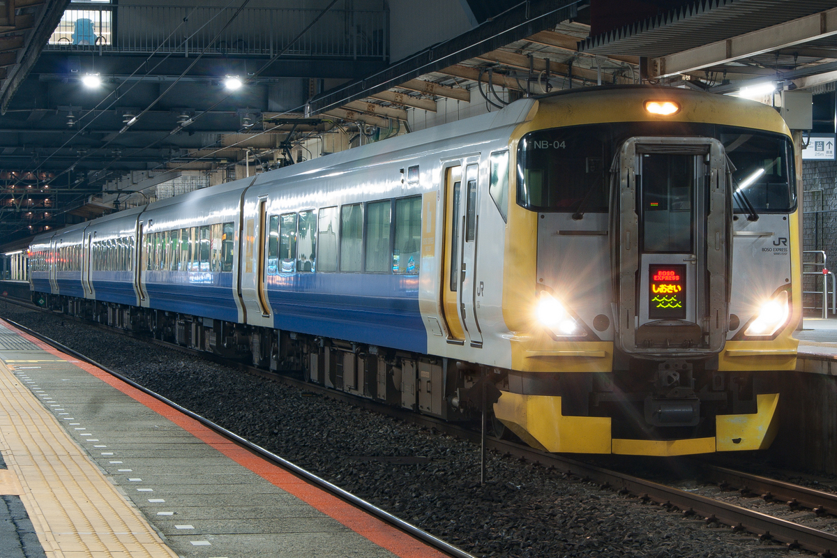 255系最後の1週間#4 255系回送ストーキング。ケヨ34編成とMu1編成。E257系さざなみ。 - ひがなり雑記帳