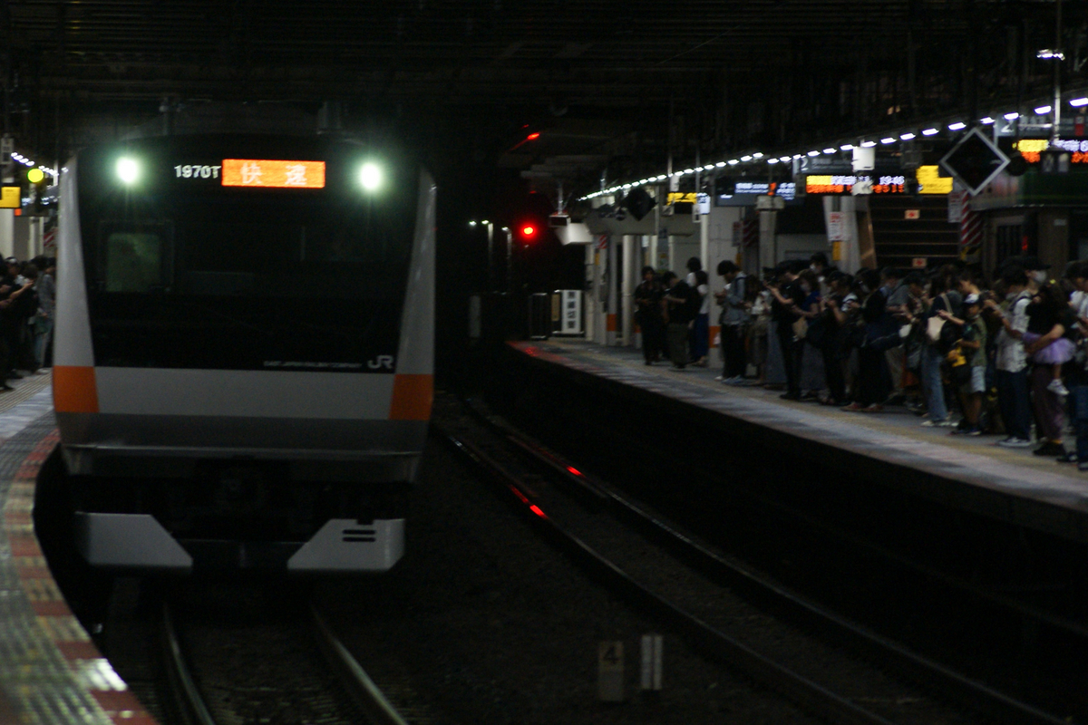 再びE257系全回収を目指せ！中央線撮影記。E233系快速等多数。E353系臨時特急あずさ。 - ひがなり雑記帳