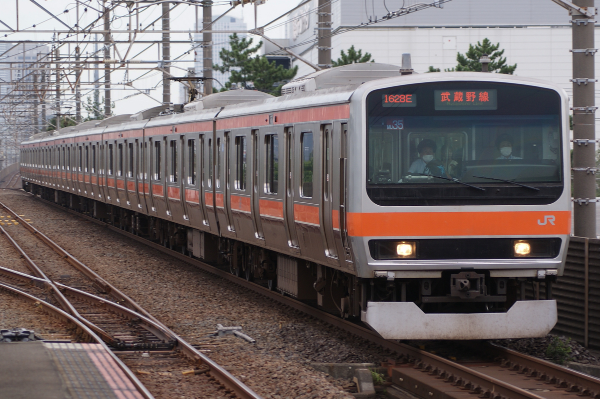 内房線・京葉線撮影記。E257系臨時特急、E217系快速、ケヨ34編成。武蔵野線E231系。 - ひがなり雑記帳