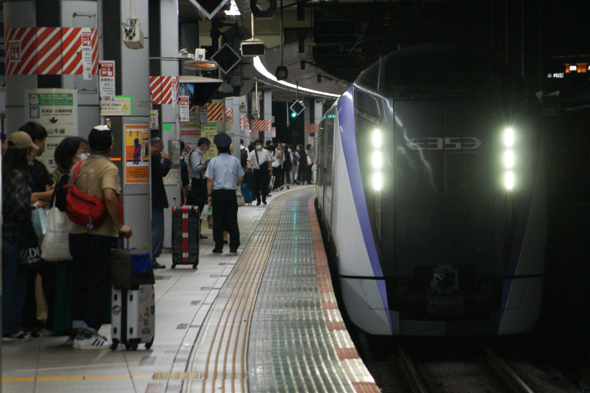 中央線撮影記。E233系10両ステッカー、E353系かいじ。東京駅における謎の車両交換も。 - ひがなり雑記帳