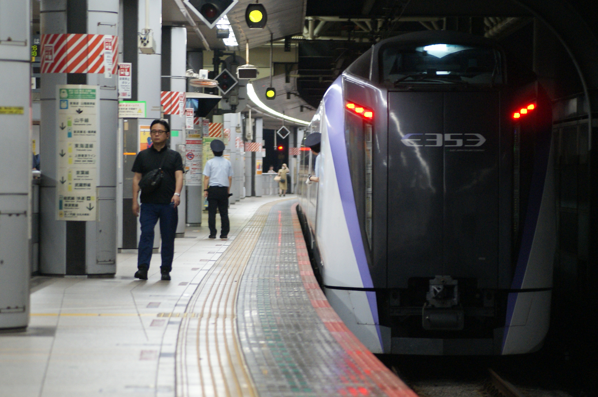 中央線撮影記。E233系10両ステッカー、E353系かいじ。東京駅における謎の車両交換も。 - ひがなり雑記帳