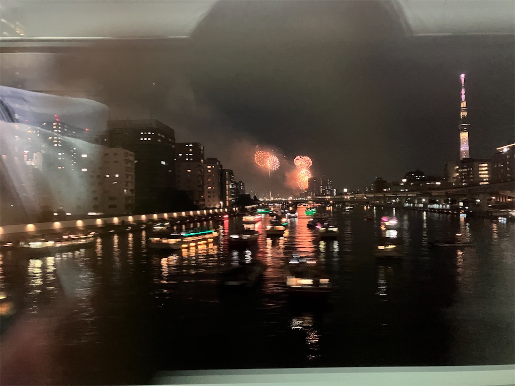 どう考えてもE353系のこと好きじゃん。あずさ50号での快適な帰り道と隅田川花火大会。※飲酒あり - ひがなり雑記帳