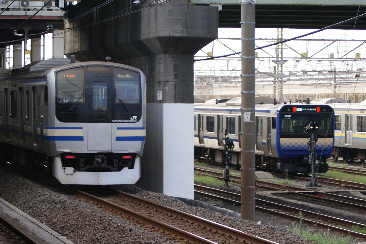 内房・外房・総武線撮影記。209系多数、E257系回送と残り少ないE217系、幕張車両センター観察。 - ひがなり雑記帳