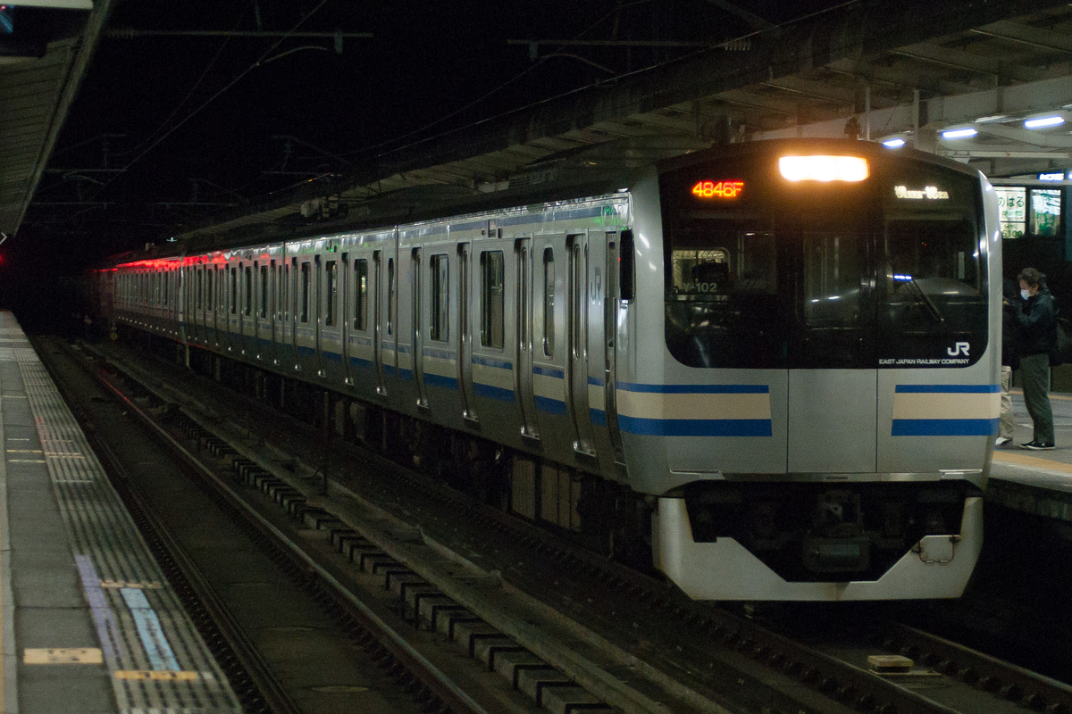 【茂原バルブ】外房線撮影記。E257系10両・255系わかしお・京葉線通勤快速・E217系・209系。友情出演：総武線E231系。 - ひがなり雑記帳